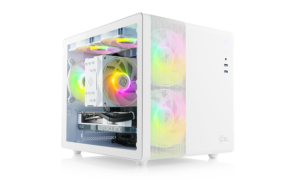 Der CSL ForgeCube: Ultrakompakter mATX Gaming-Tower mit Platz für High-End-Hardware - CSL ...