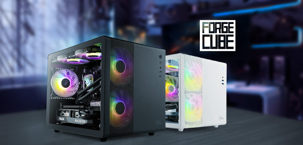 Der CSL ForgeCube: Ultrakompakter mATX Gaming-Tower mit Platz für High-End-Hardware - CSL ...