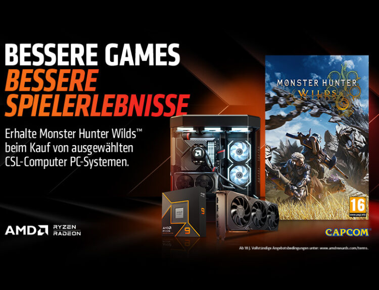 Monster Hunter Wilds AMD Game Bundle: Starte die Jagd