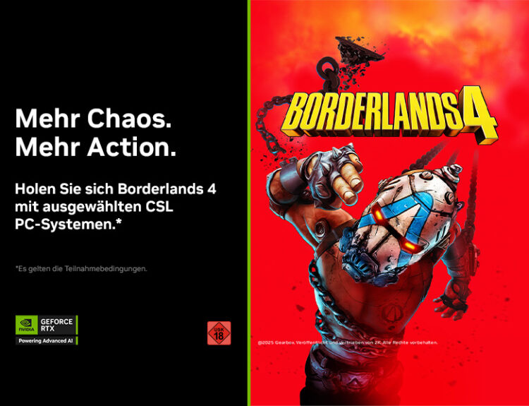Borderlands 4 Gaming PC Bundle – Gratis Download-Code sichern - CSL ...