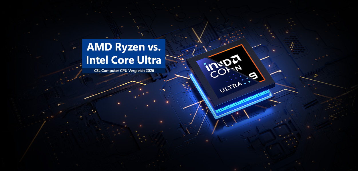 Die besten CPUs 2026: AMD Ryzen vs. Intel Core Ultra
