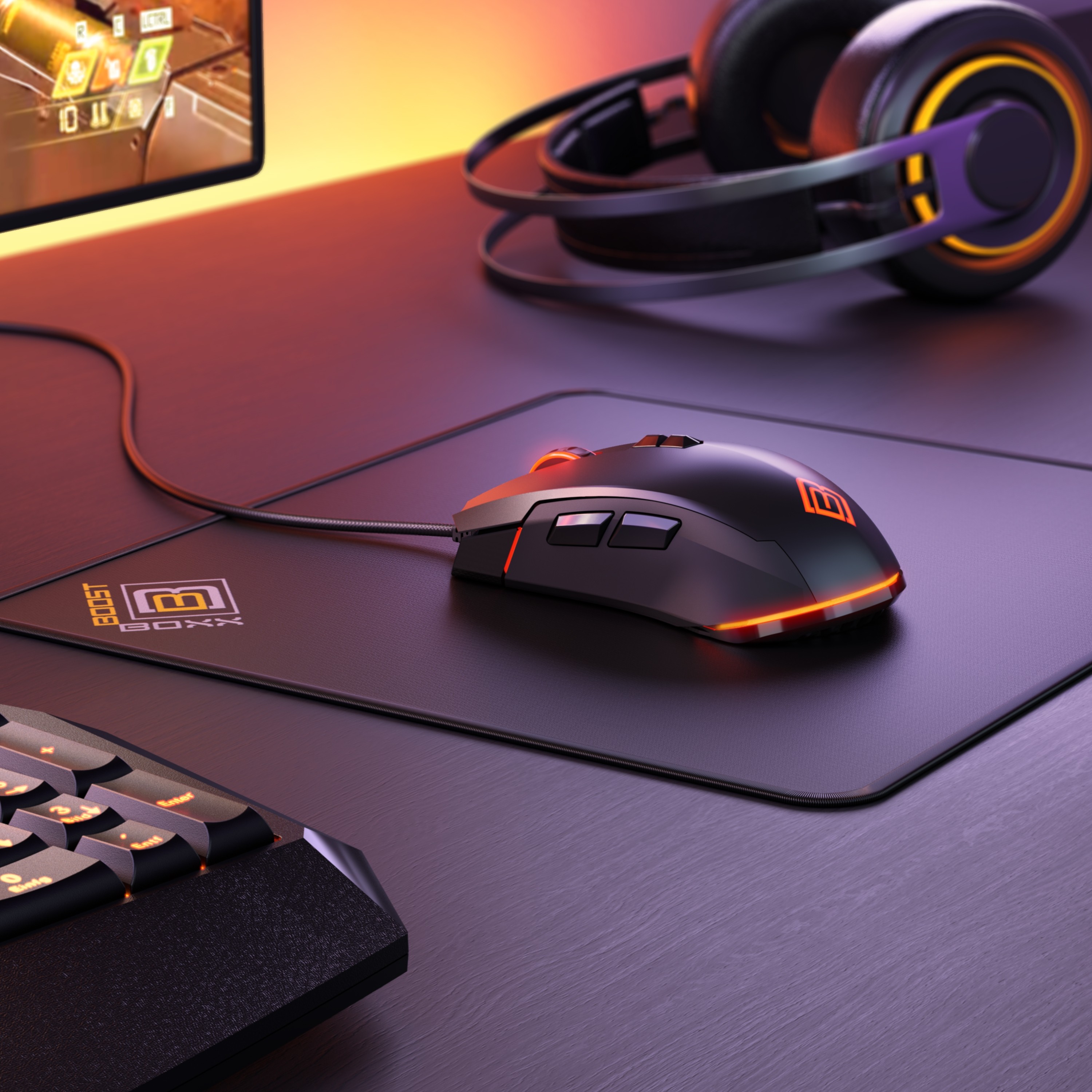 BoostBoxx Gaming Maus Hades | CSL Computer