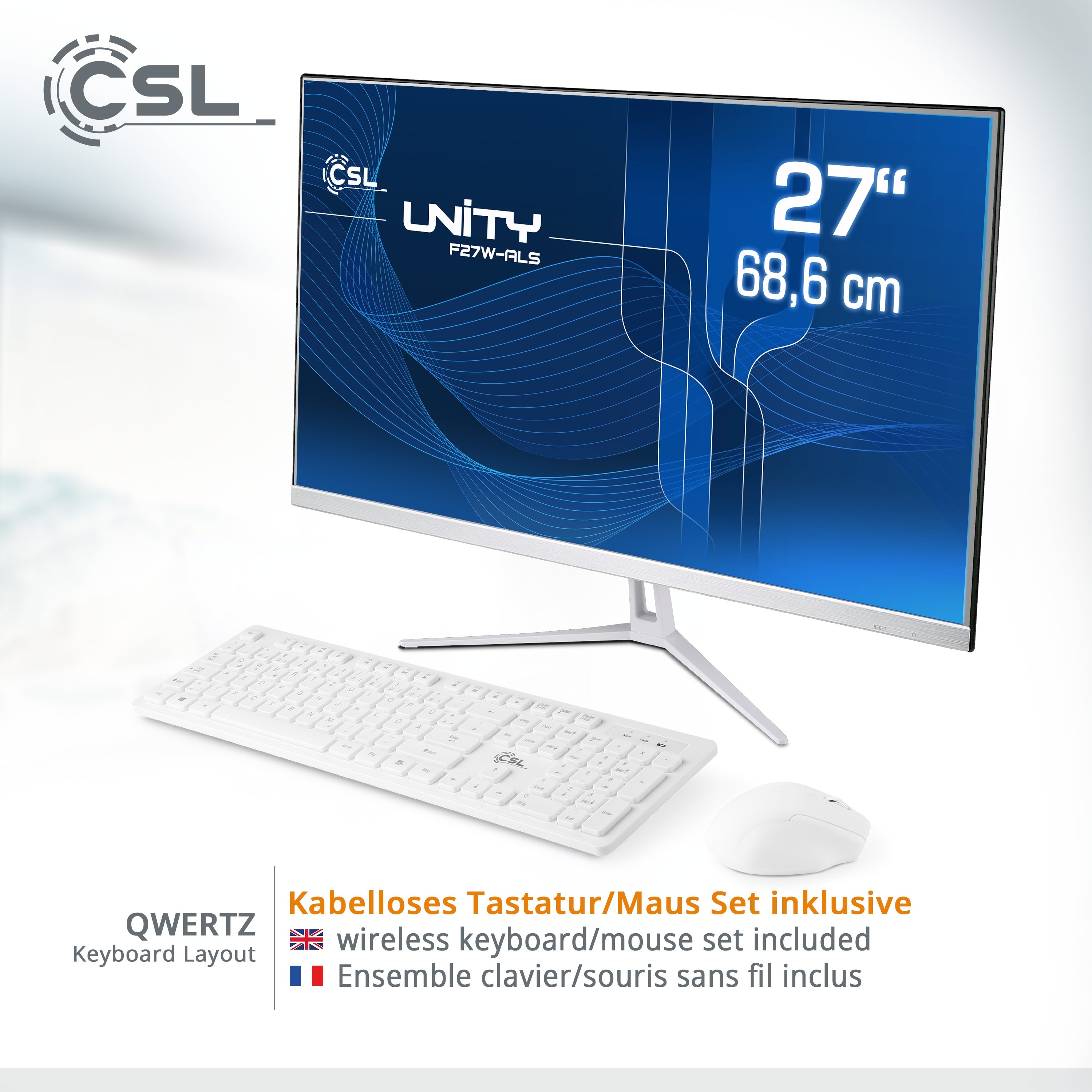 All-in-One-PC CSL Unity F27W-ALS / Windows 11 Home / 512GB+8GB | CSL ...
