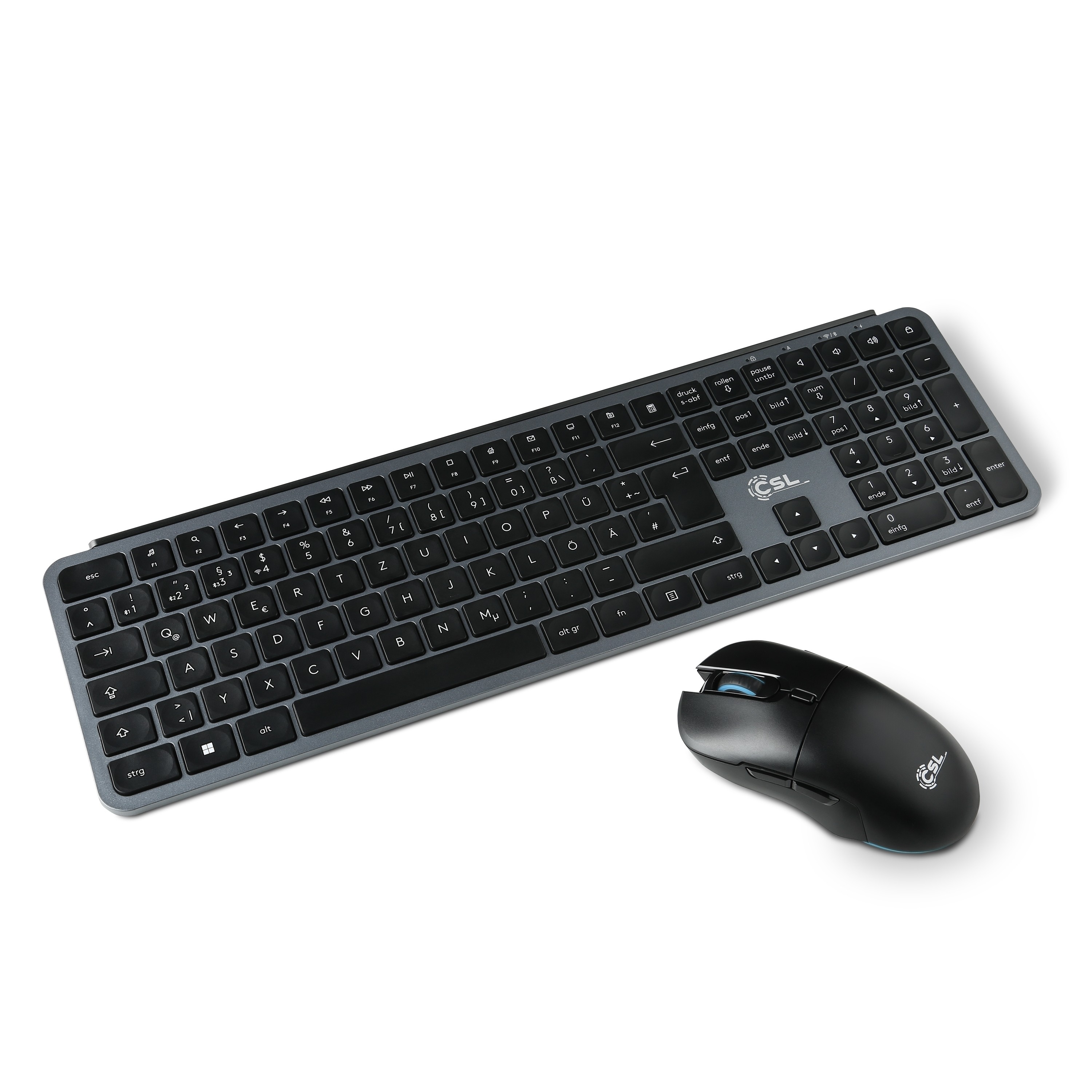 CSL Logix Pro wireless keyboard and mouse, black | CSL Computer