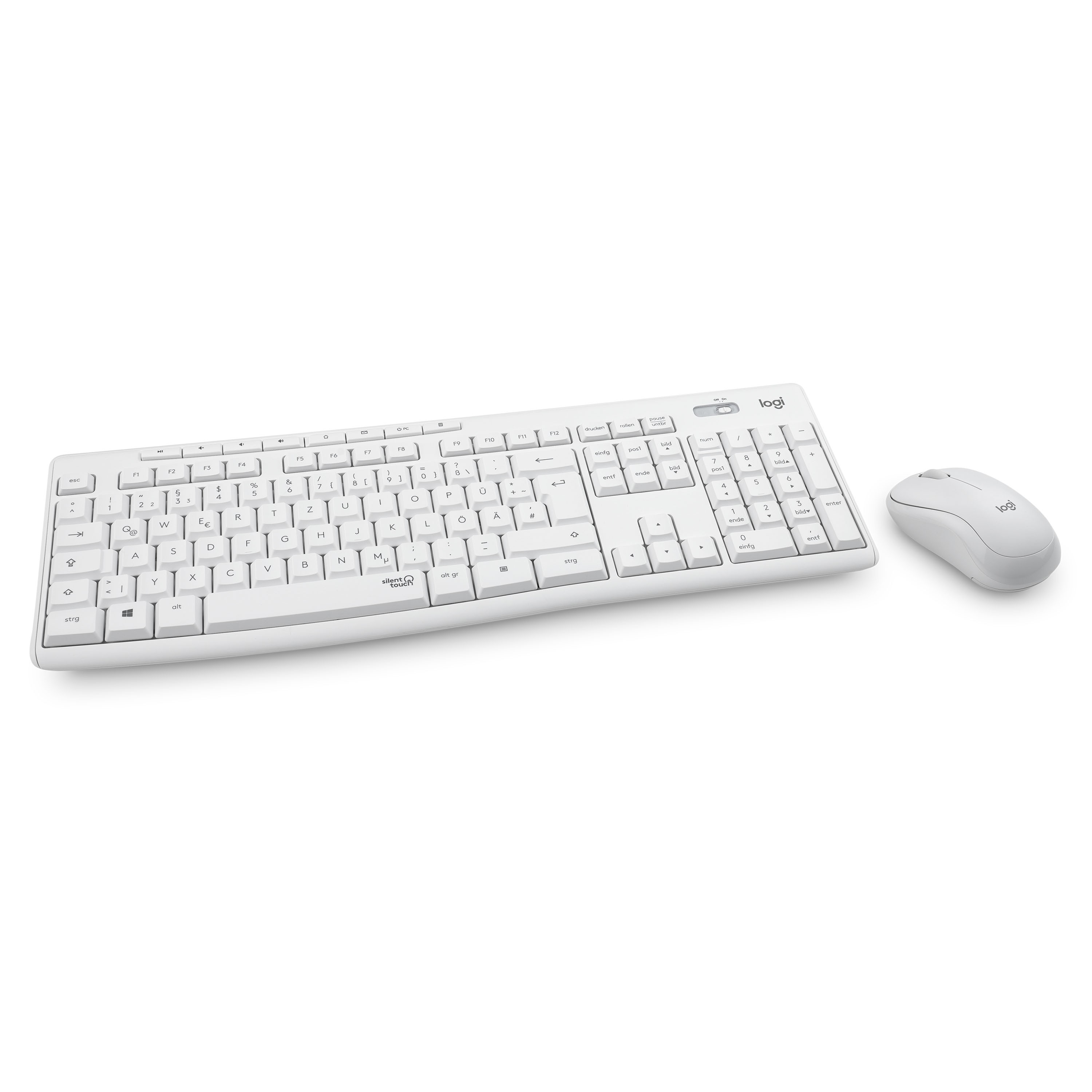 Logitech® Mk295 Silent Wireless Combo White De Csl Computer