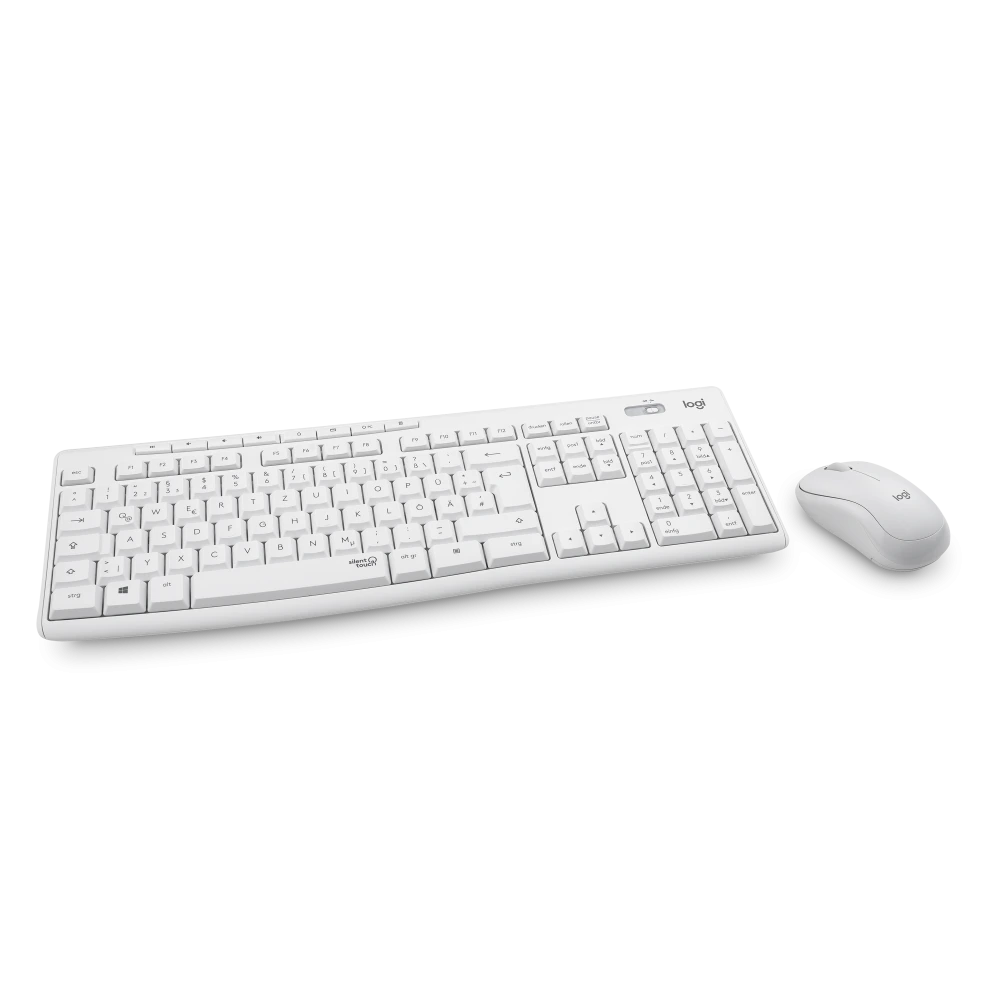 Logitech® MK295 Silent Wireless Combo white, DE | CSL
