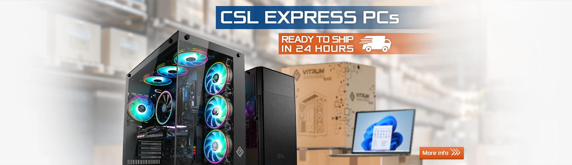 CSL Computer | Günstige PC-Systeme & Notebooks für Gaming, Office & mehr!