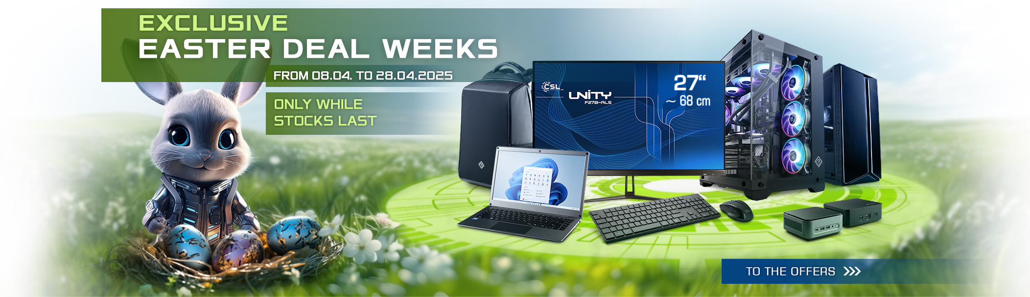 Günstige PC-Systeme & Notebooks für Gaming, Office & mehr! | CSL Computer