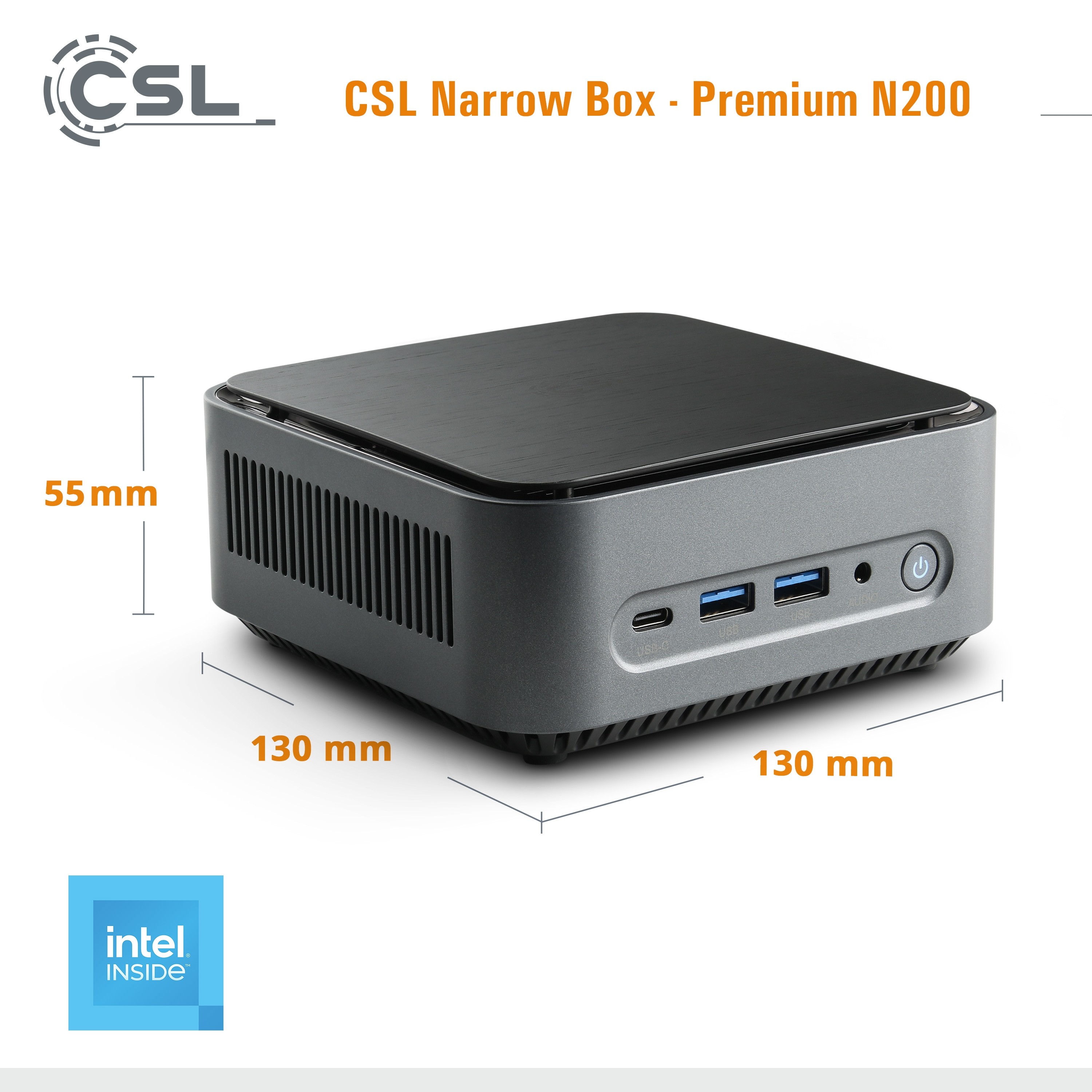 CSL Computer | Mini PC - CSL Narrow Box Premium / Windows 11 Home ...