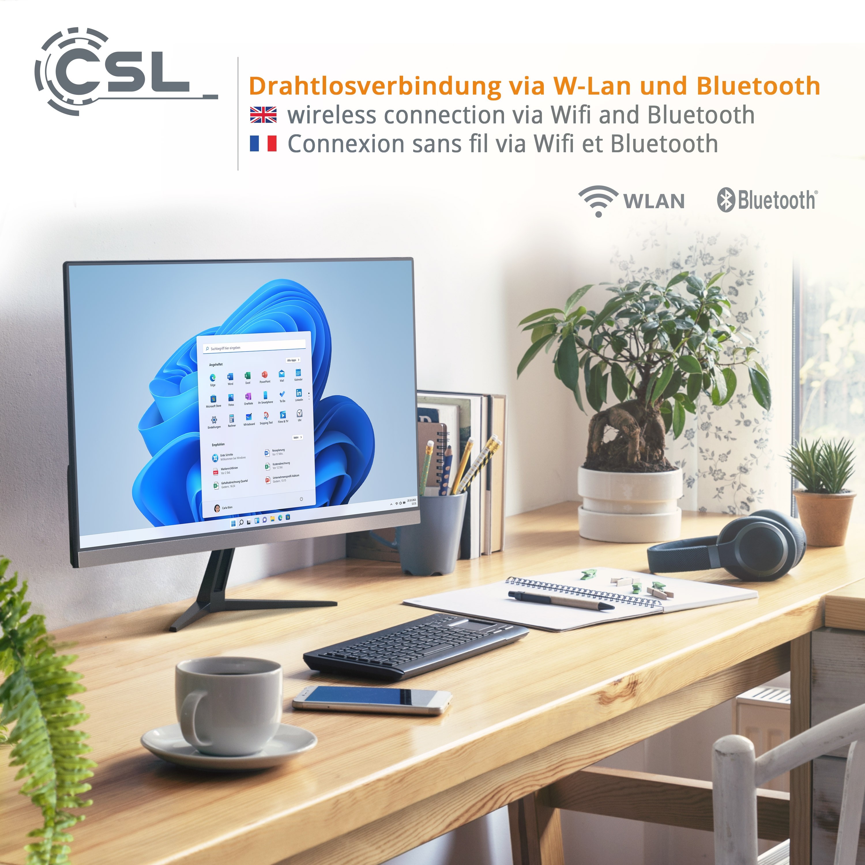 CSL Computer | All-in-One-PC CSL Unity F27B-JLS / 1000 GB / 8 GB RAM ...