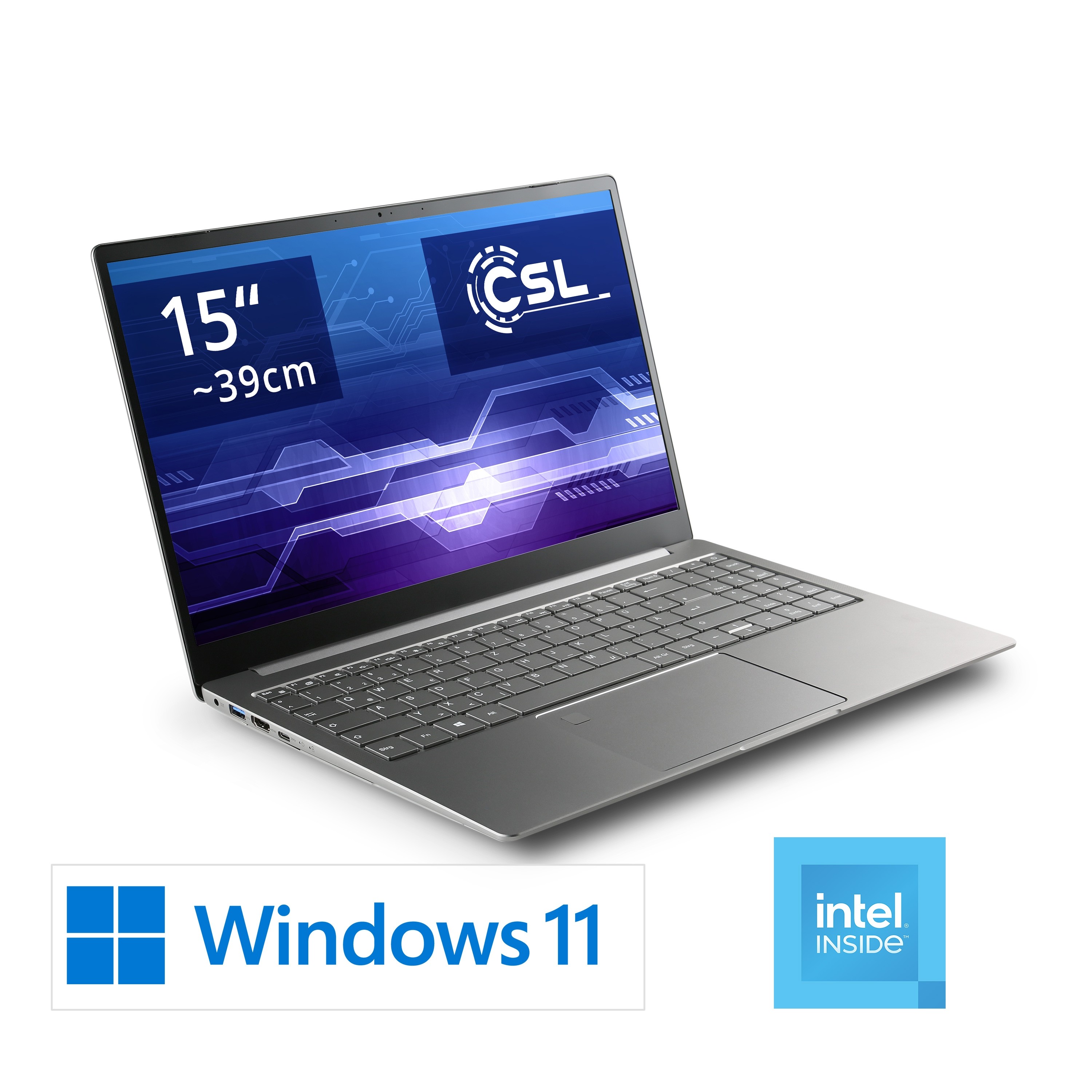 Notebook CSL R'Evolve C15 v3 / Windows 11 Home / 1000GB+16GB | CSL Computer