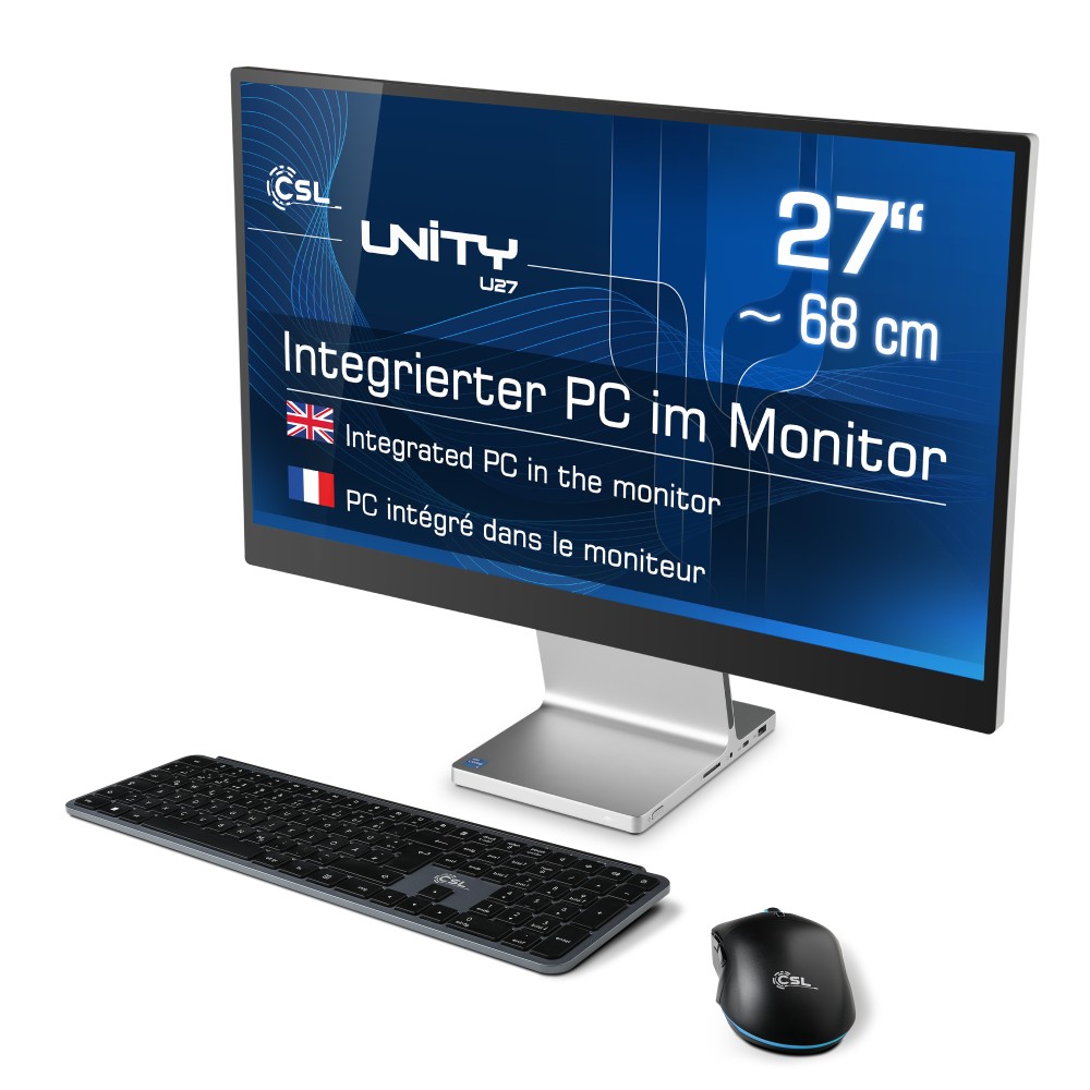 All-in-One-PC CSL Unity U27 / Windows 11 Pro / 1000GB+64GB | CSL Computer