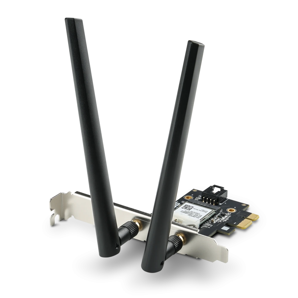 Tarjeta WLAN PCIe 1800 MBit/s (574 MBit/s a 2,4 GHz), Bluetooth 5.2 ...