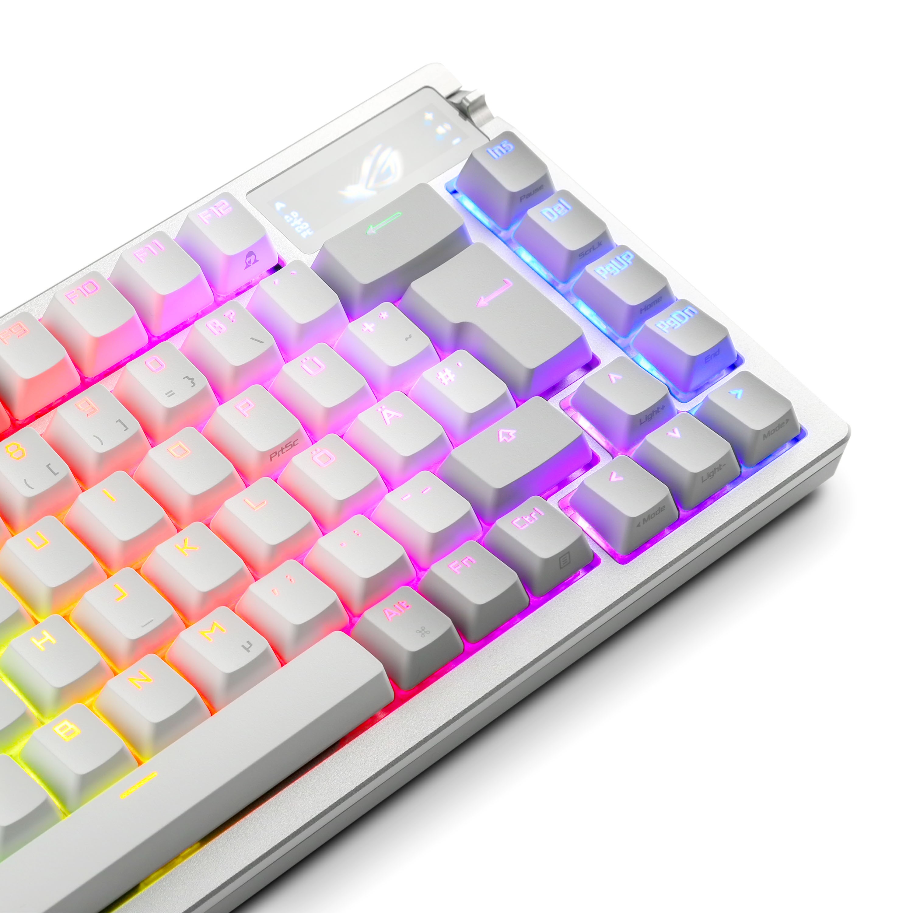Clavier ASUS ROG Azoth White, ROG NX SNOW, blanc | CSL Computer