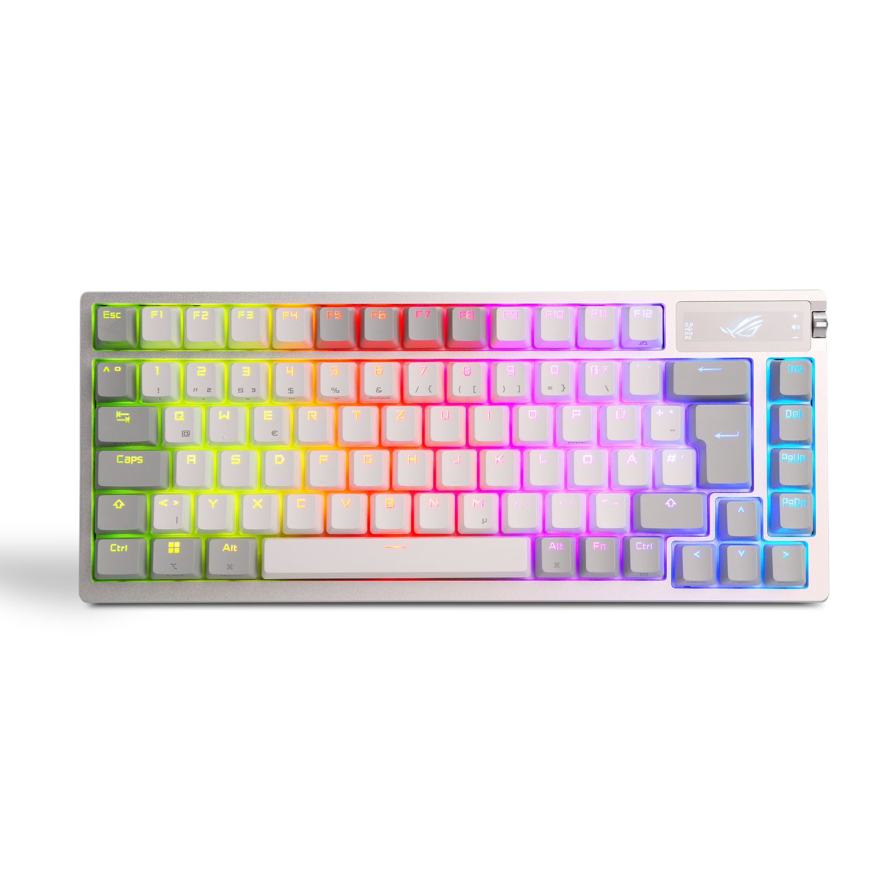 Clavier ASUS ROG Azoth White, ROG NX SNOW, blanc | CSL Computer
