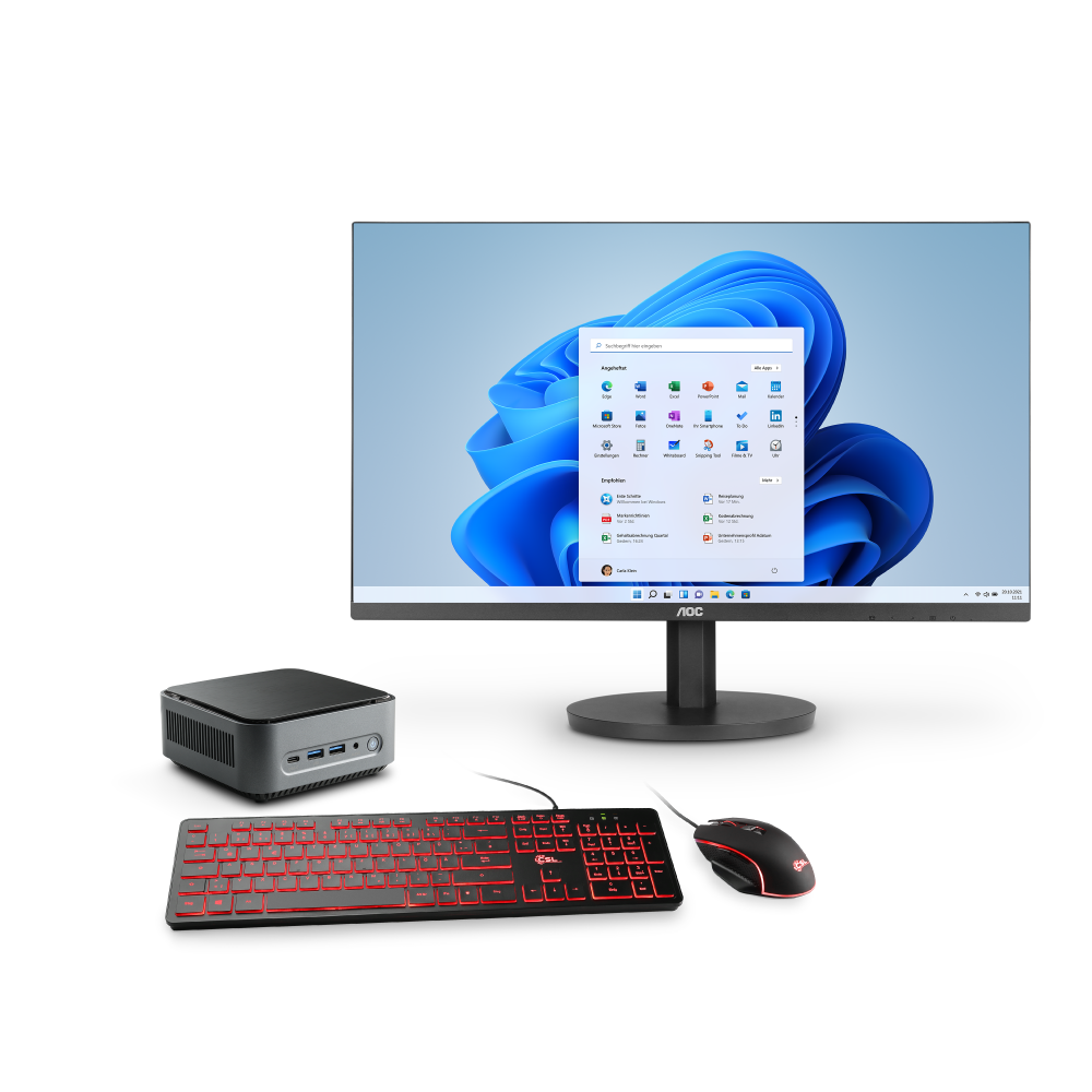 CSL Computer | Mini PC - CSL Narrow Box Premium / 32GB / 2000 GB M.2 ...