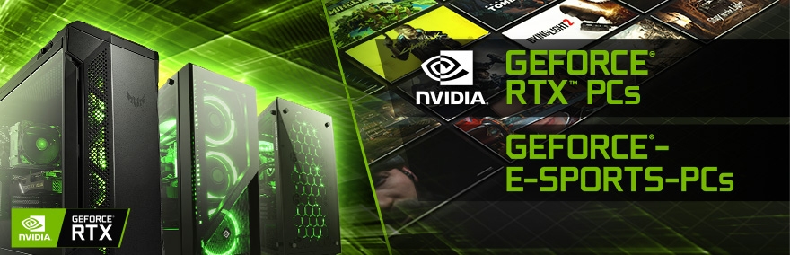 Gaming-PCs von CSL - powered by GeForce | CSL Computer