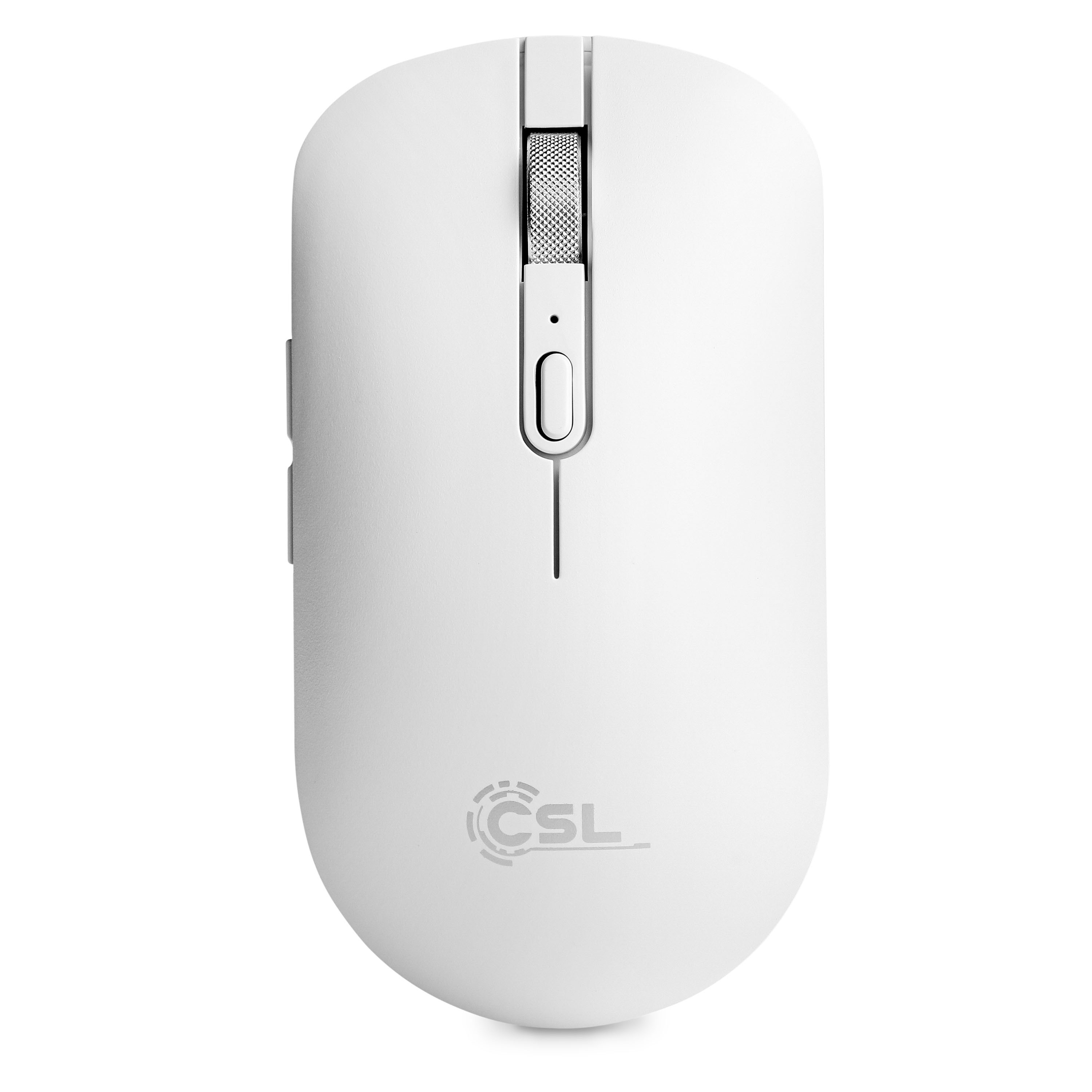 CSL ADVANCED v4 wireless Tastatur und Maus, weiß | CSL Computer