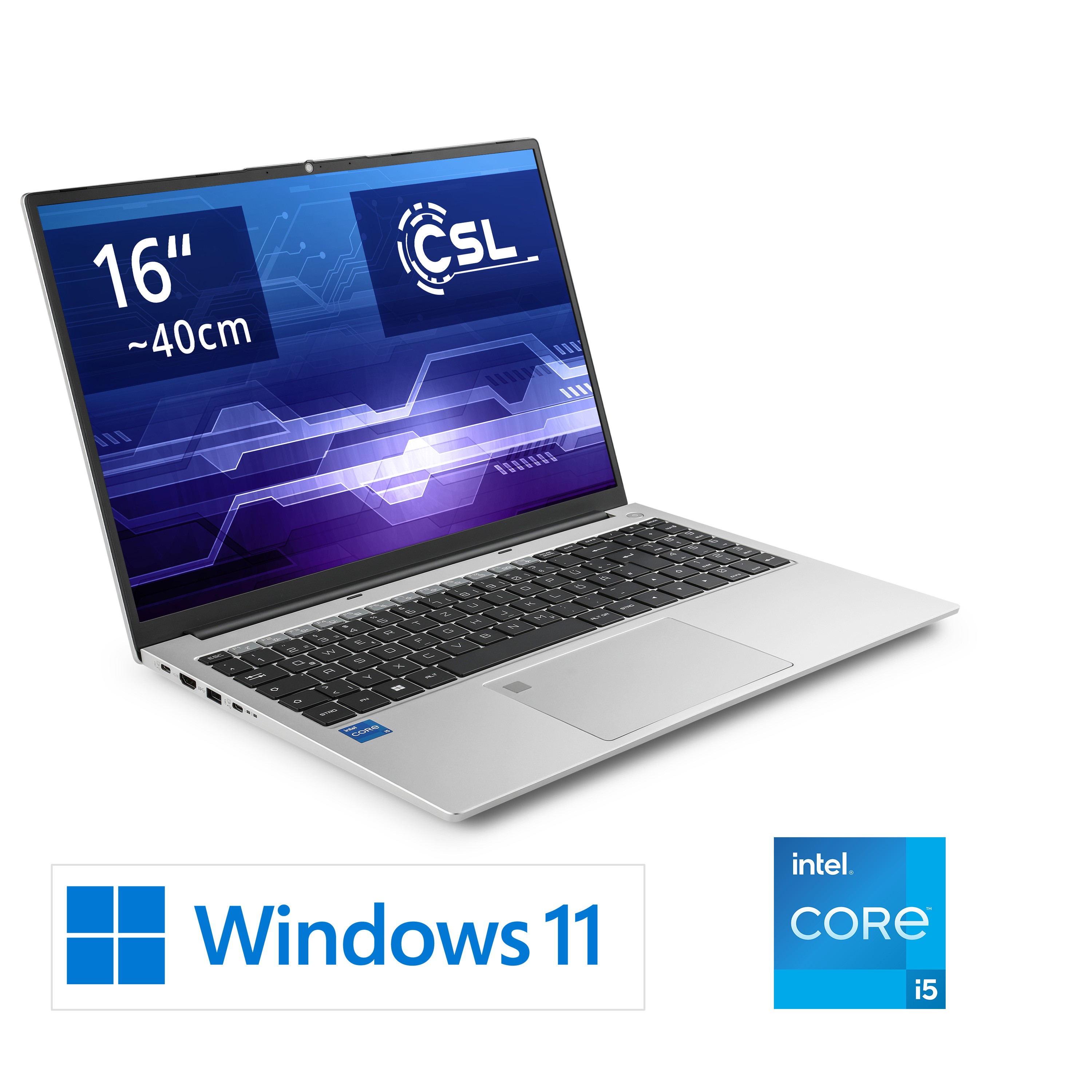 Notebook CSL R'Evolve C16 / Windows 11 Home / 1000GB+16GB | CSL Computer
