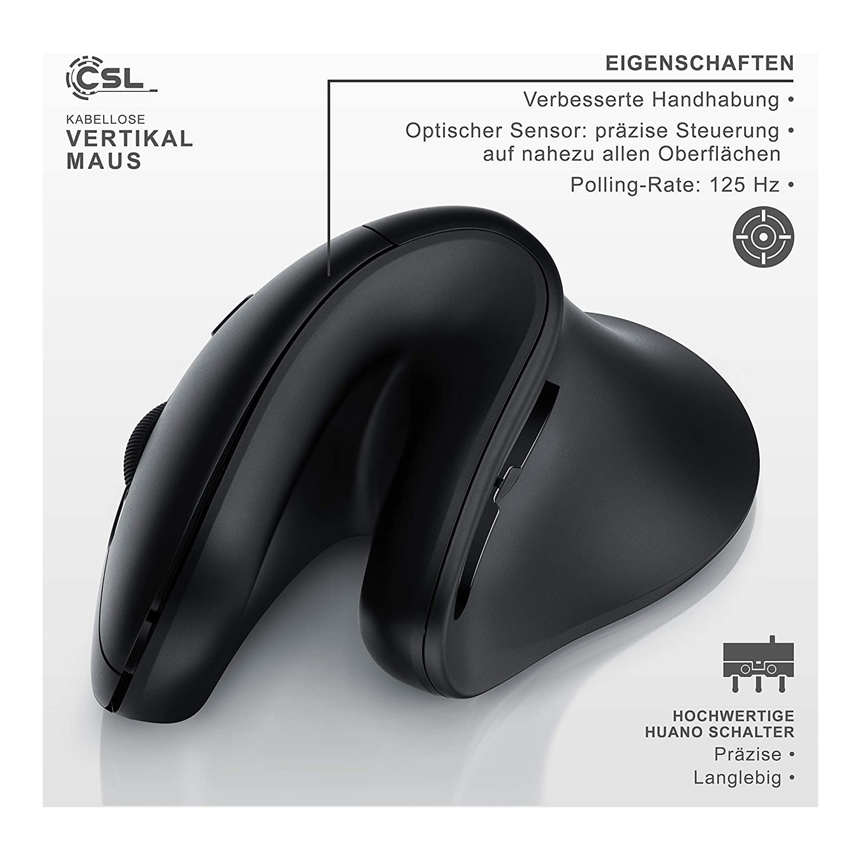 CSL Gaming Maus 2400 dpi | CSL Computer