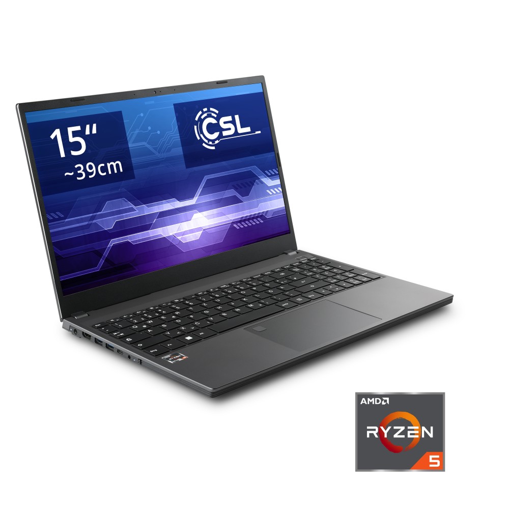 Notebook CSL R'Evolve C15 5500U / 500GB+8GB | CSL Computer