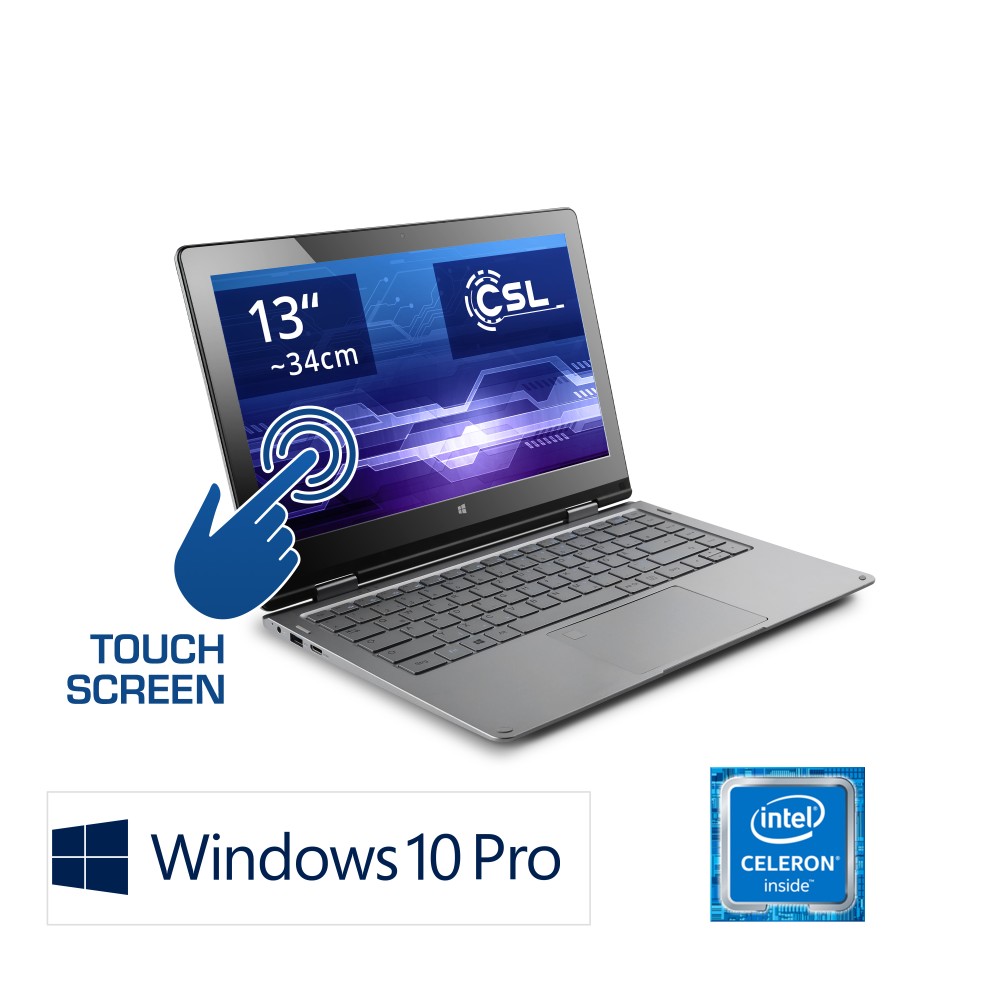 B-Ware - Touch-Notebook Ultra-Slim CSL R'Evolve Y13 / 512GB / Win 10 ...