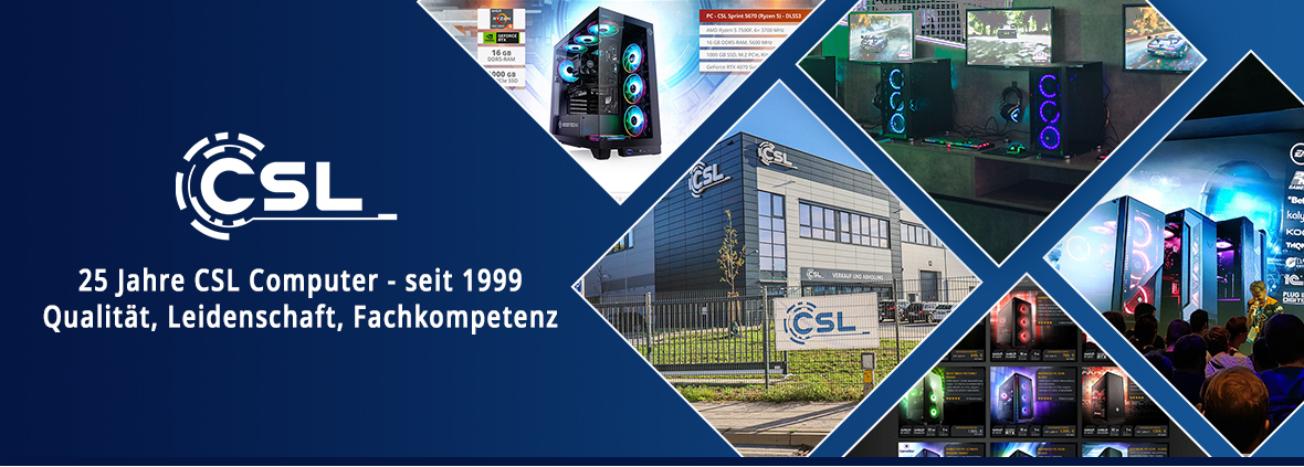 25 Jahre CSL Computer Geschichte | CSL